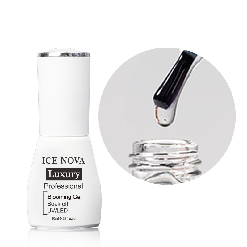 ICE NOVA Design Ink & Blooming Gel Clear Nail Art Design – ICE NOVA Professional UV/LED Gel Nail ...