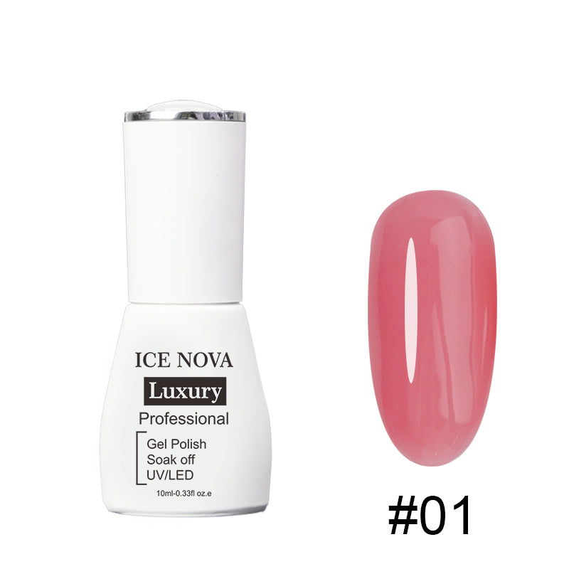 ICE NOVA French Rubber Base Coat 2 In 1 Gel Polish – ICE NOVA ...